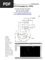 ANSYS APDL Examples | PDF