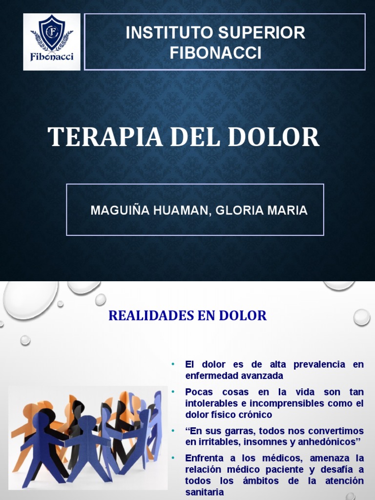 Terapia Del Dolor | PDF | Dolor | Analgésico