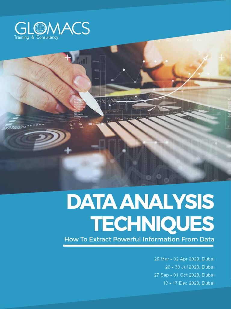 AN004 - Data Analysis Techniques | PDF | Data Analysis | Statistics