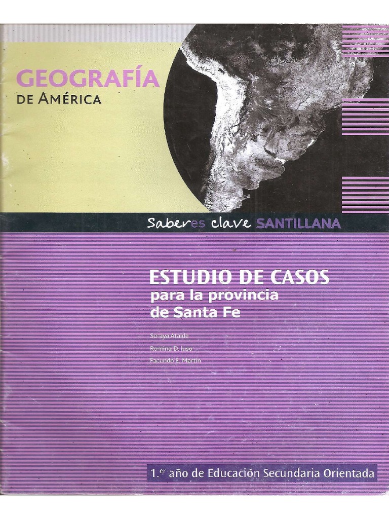 Santillana - Geografía de Santa Fe | PDF