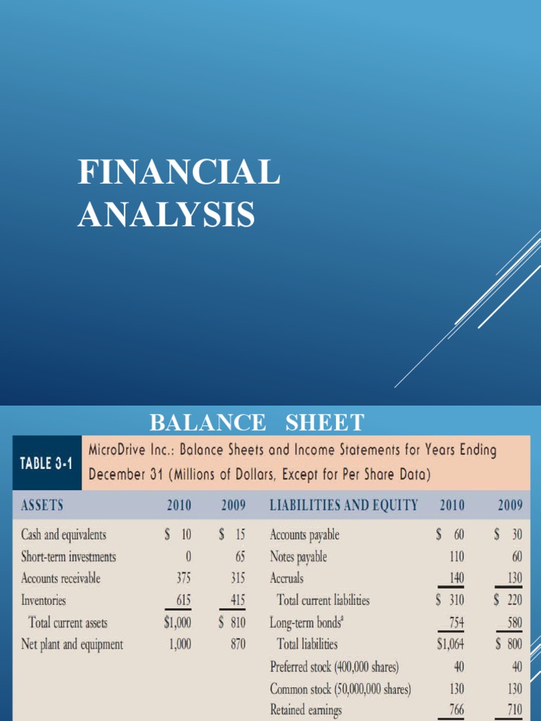 03 Financial Analysis | PDF | Financial Statement Analysis | Stocks