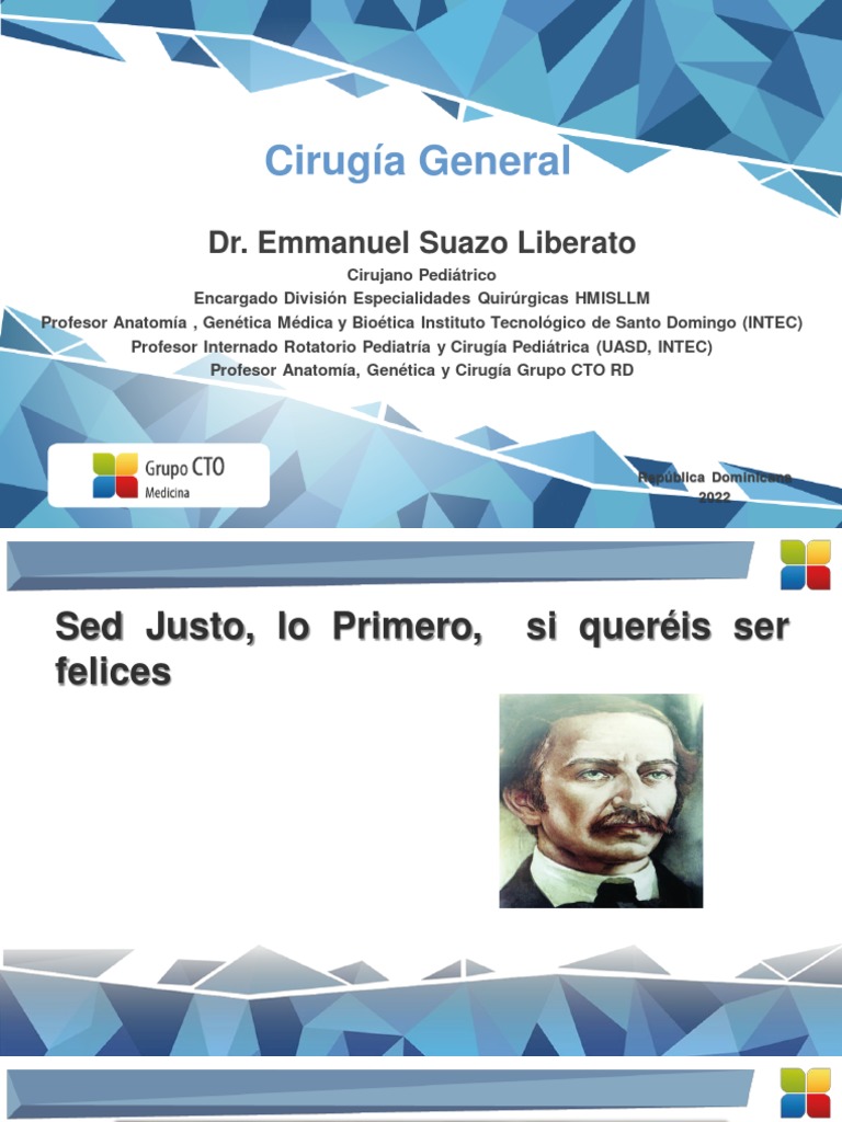 Cirugia CTO 2022 | PDF | Quemar | Lesión