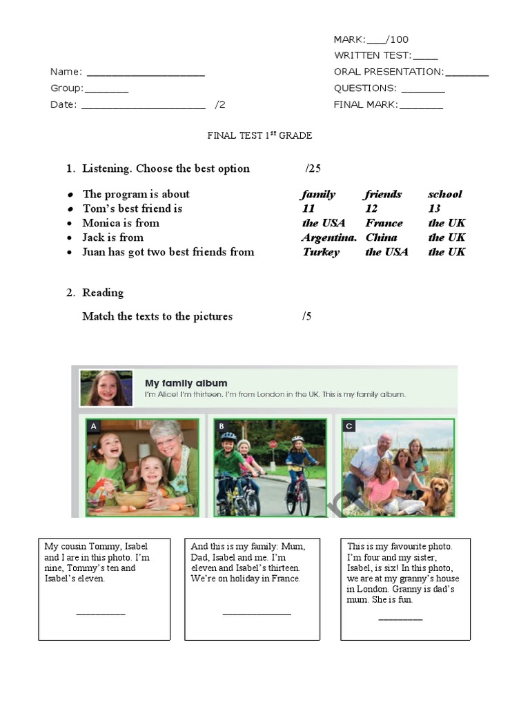 Prueba Final 2021 | PDF