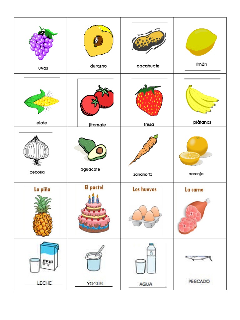 Loteria Frutas | PDF