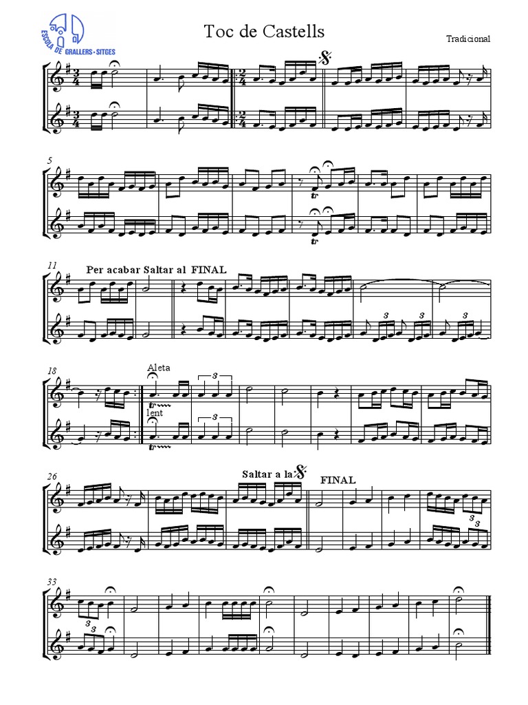 Toc de Castells | PDF
