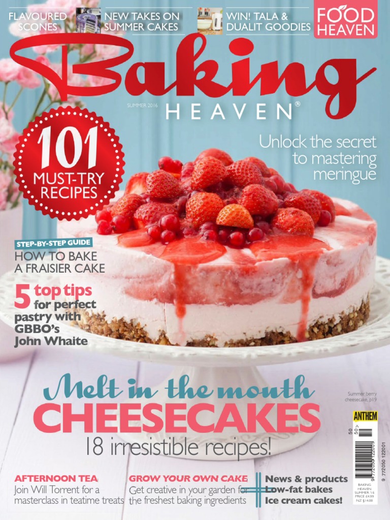 Food Heaven - Baking Heaven Summer 2016 | PDF | Cakes | Cheesecake