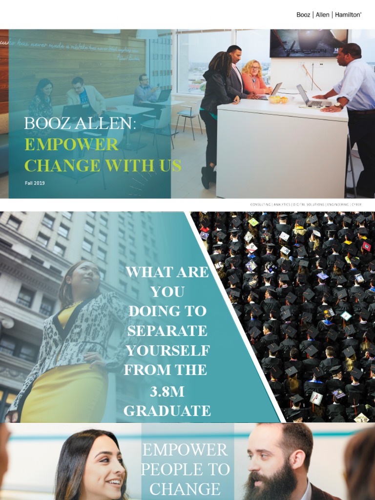 Booz Allen Hamilton: Empowering Change | PDF | Leadership | Internship