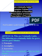 Understanding Compound and Complex Crimes | PDF | Crimes | Crime & Violence