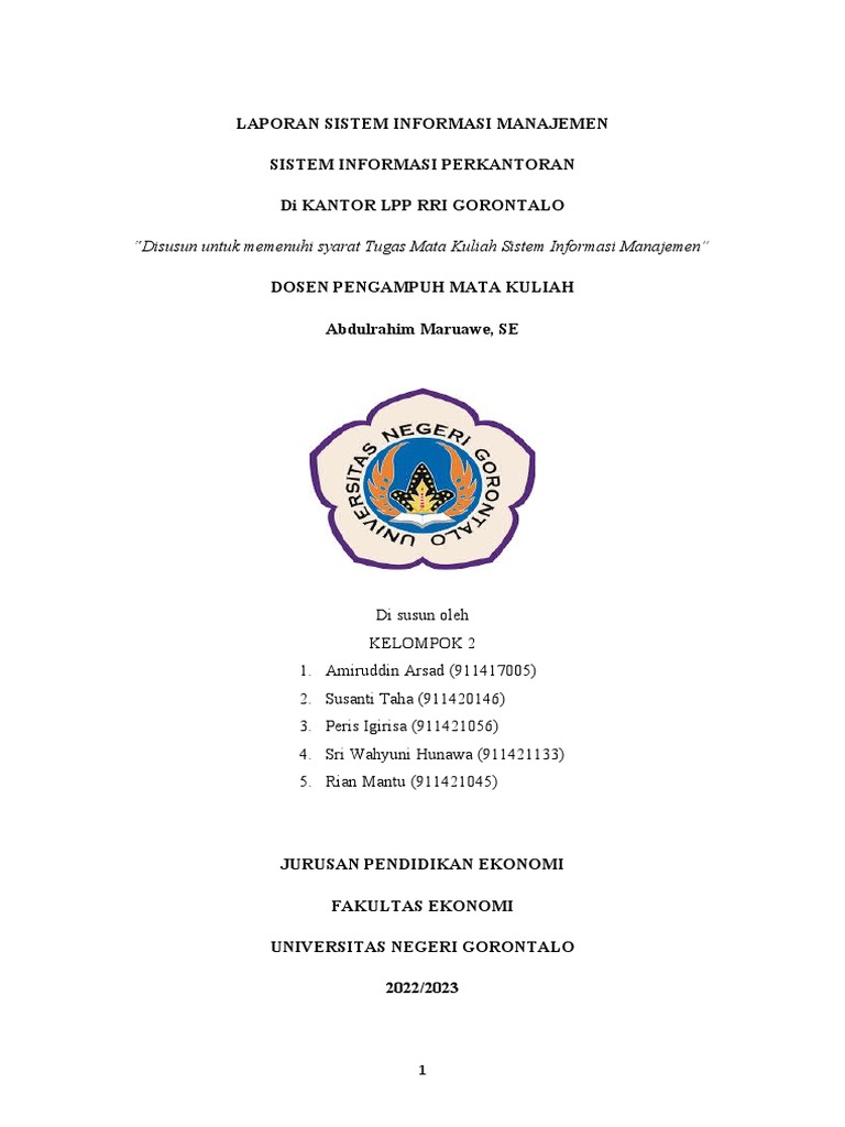 Laporan Sim Kel 2 | PDF