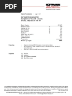 Technical Data Sheet Armoslip CP | PDF | Materials | Chemistry