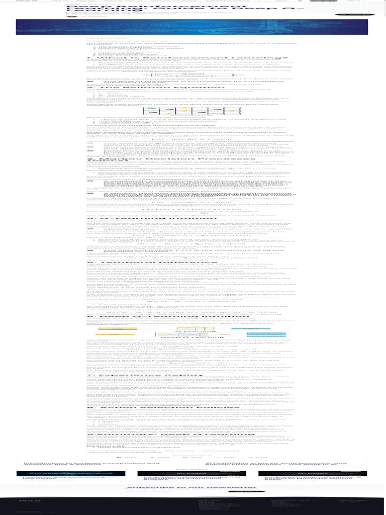 Deep Reinforcement Learning - Guide To Deep Q-Learning | PDF | Deep Learning | Artificial Neural ...