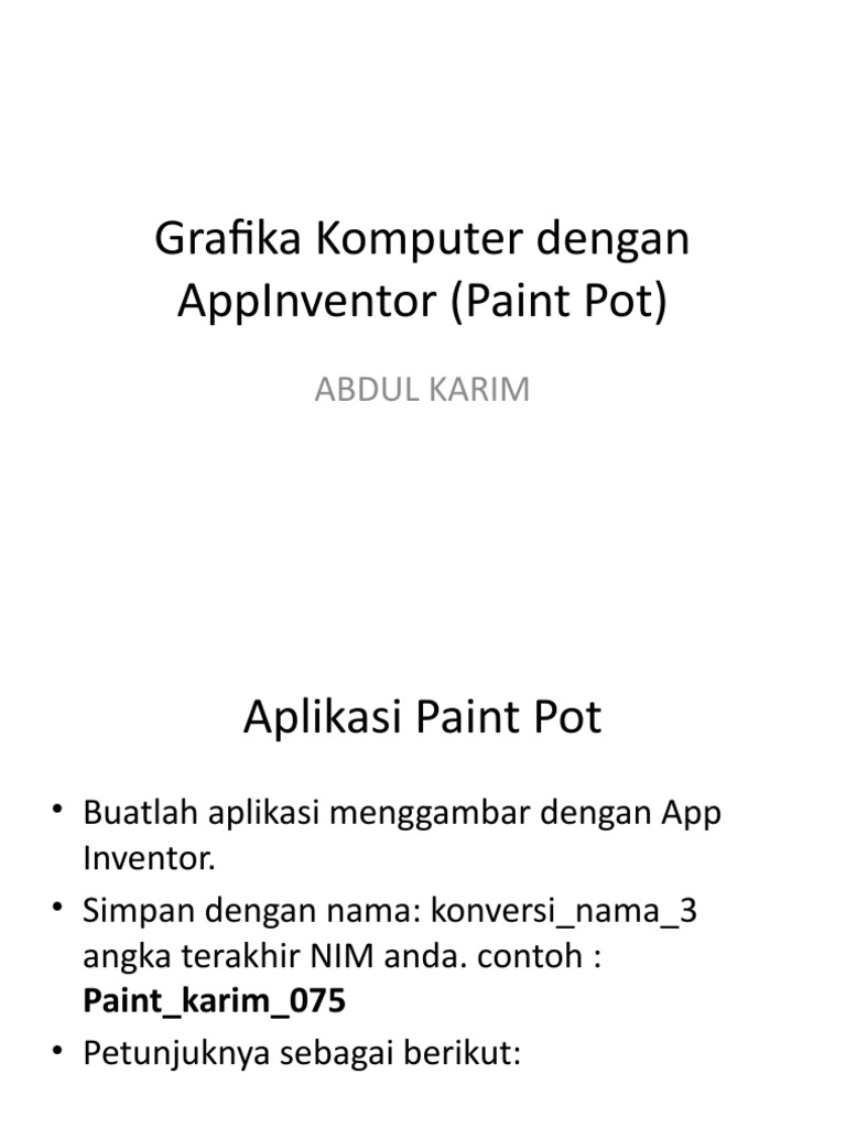 App Inventor 2 | PDF