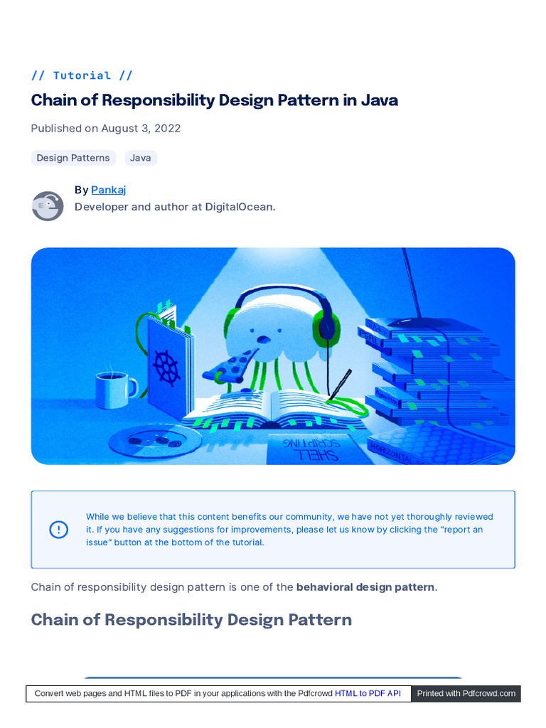 chainOfResponsibility-example3 | PDF | Java (Programming Language) | Html
