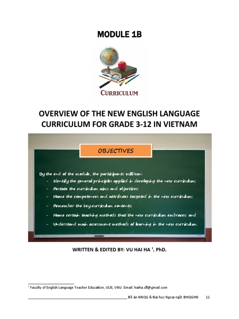 Module 1 CT GDPT 2018 | PDF | Curriculum | Secondary Education