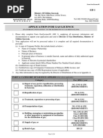 Application For Domestic Gas Connection | PDF
