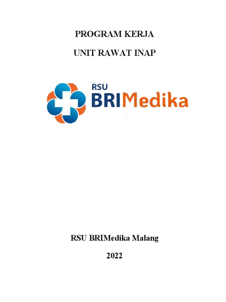 Program Kerja Rawat Inap RSU 2022 | PDF | Bisnis