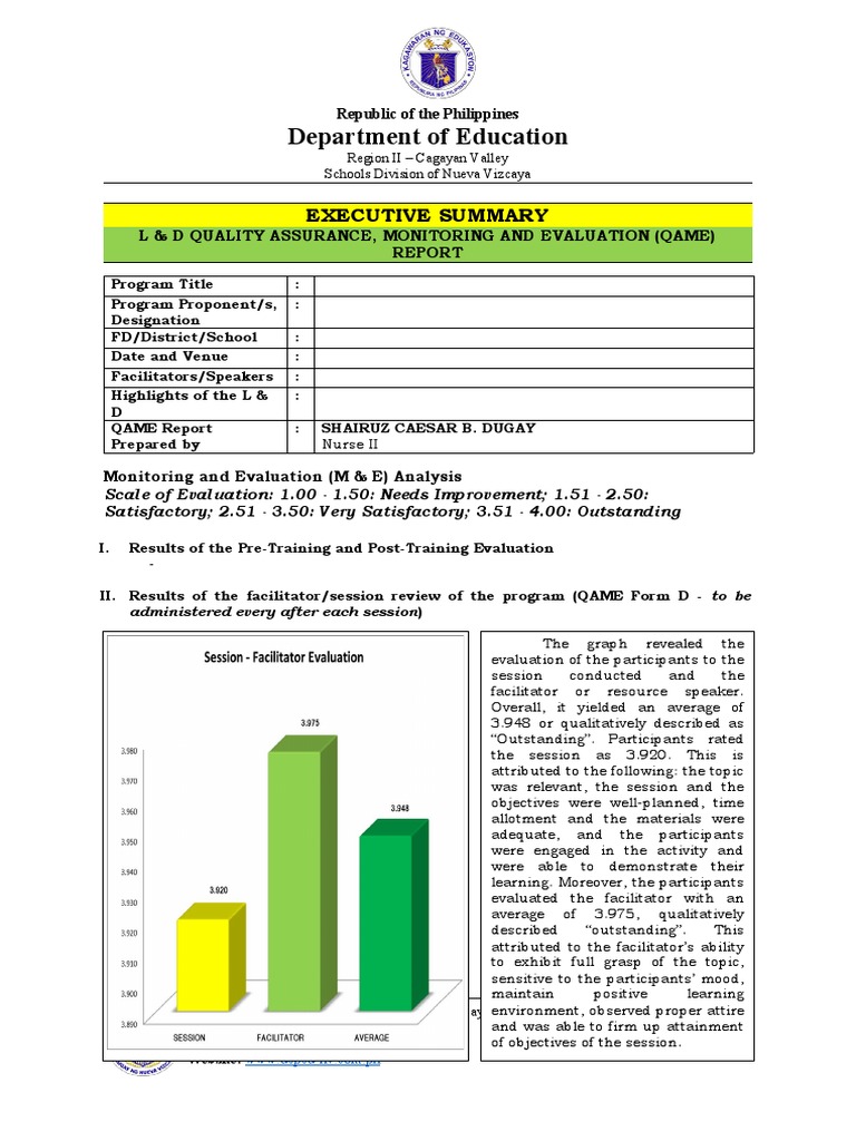 QTAME REPORT Blank | PDF | Behavior Modification | Cognition