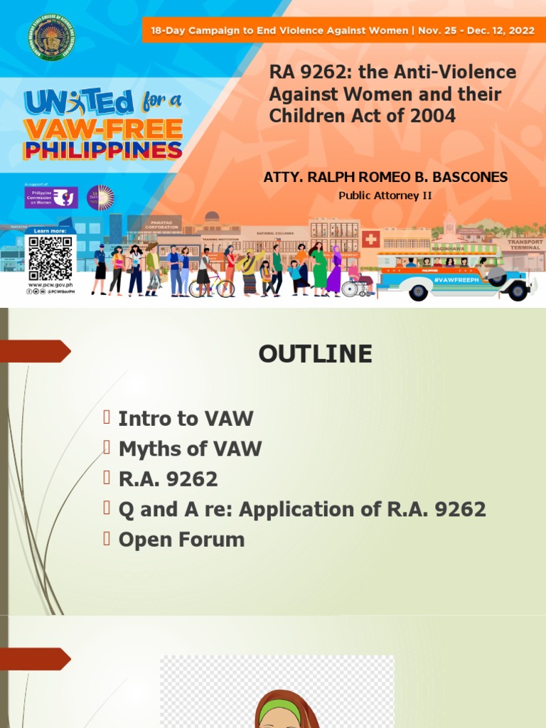 Ra 9262 For Nonescost 1 | PDF | Psychological Abuse | Restraining Order