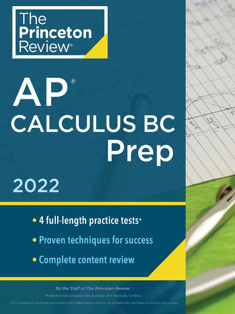Princeton Review AP Calculus BC Prep 202 | PDF