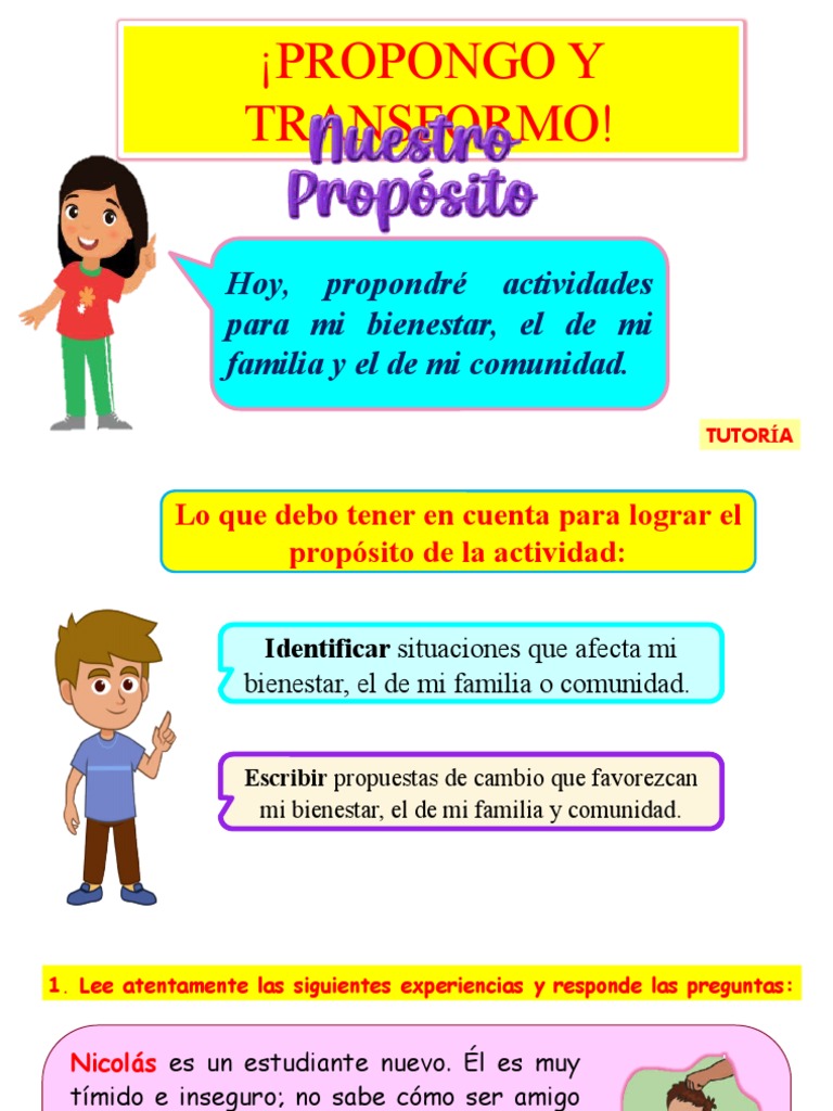 Dia 4 PPT ¡Propongo y Transformo | PDF