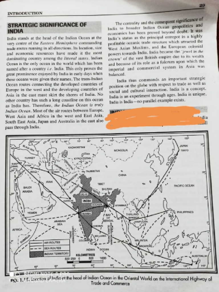 India - Strategic Significance | PDF