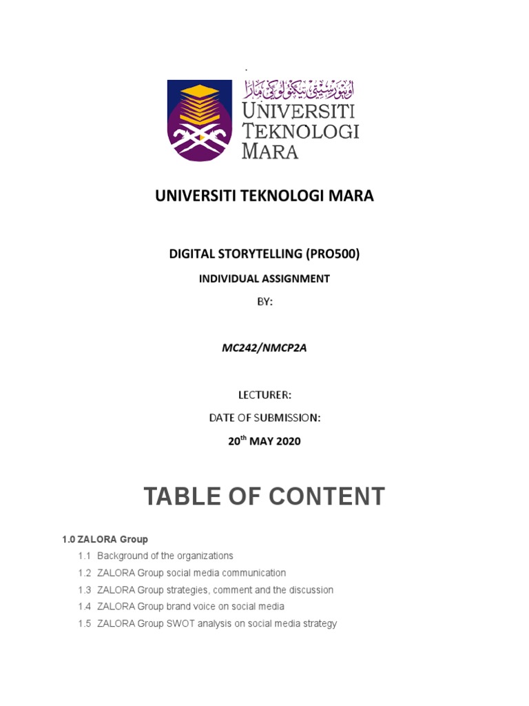 Assignment Individu 3 | PDF | Social Media | Popular Culture & Media Studies