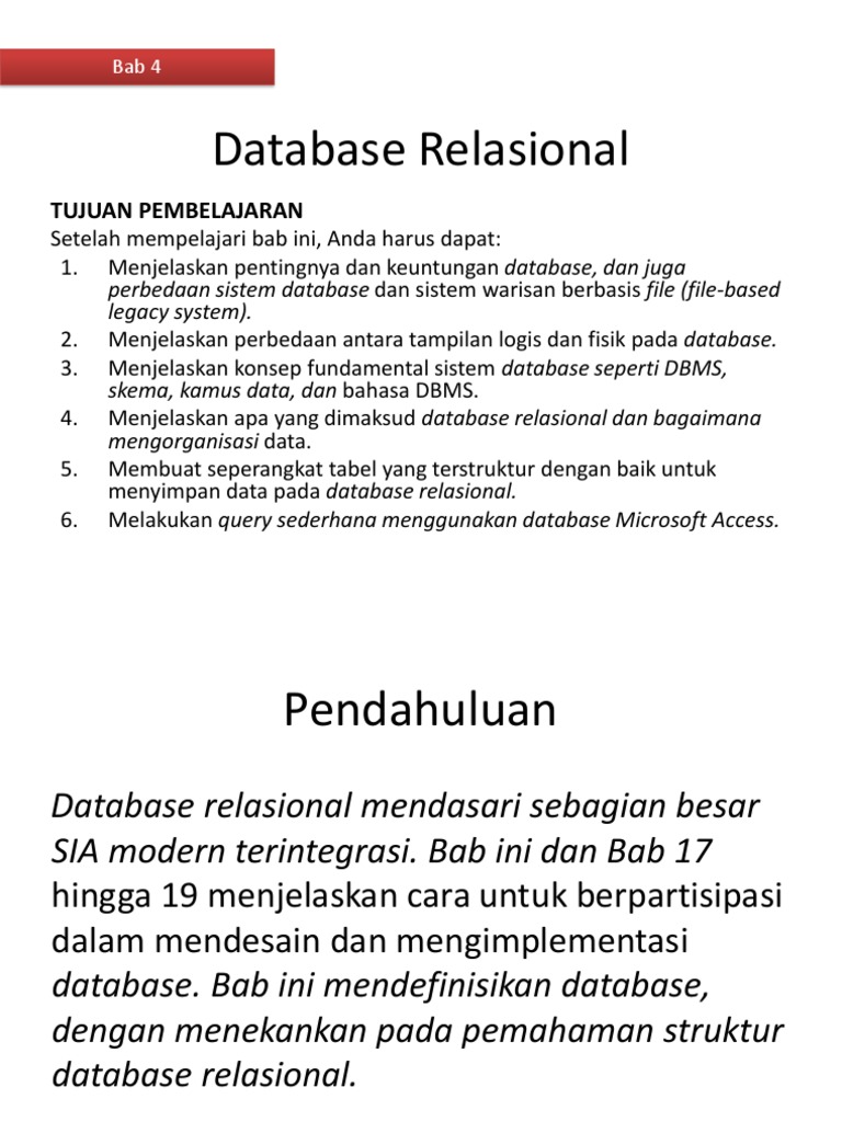 Panduan Database Relasional dan Query | PDF