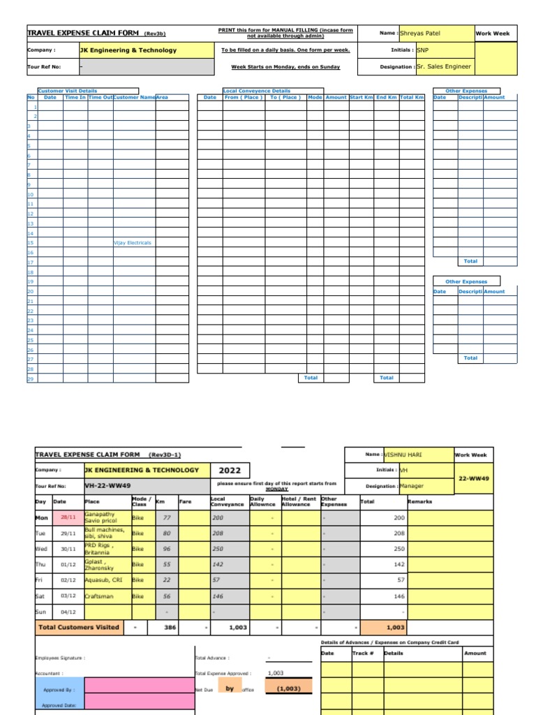 Tour Report VH 22 WW49c | PDF | Banking | Payments