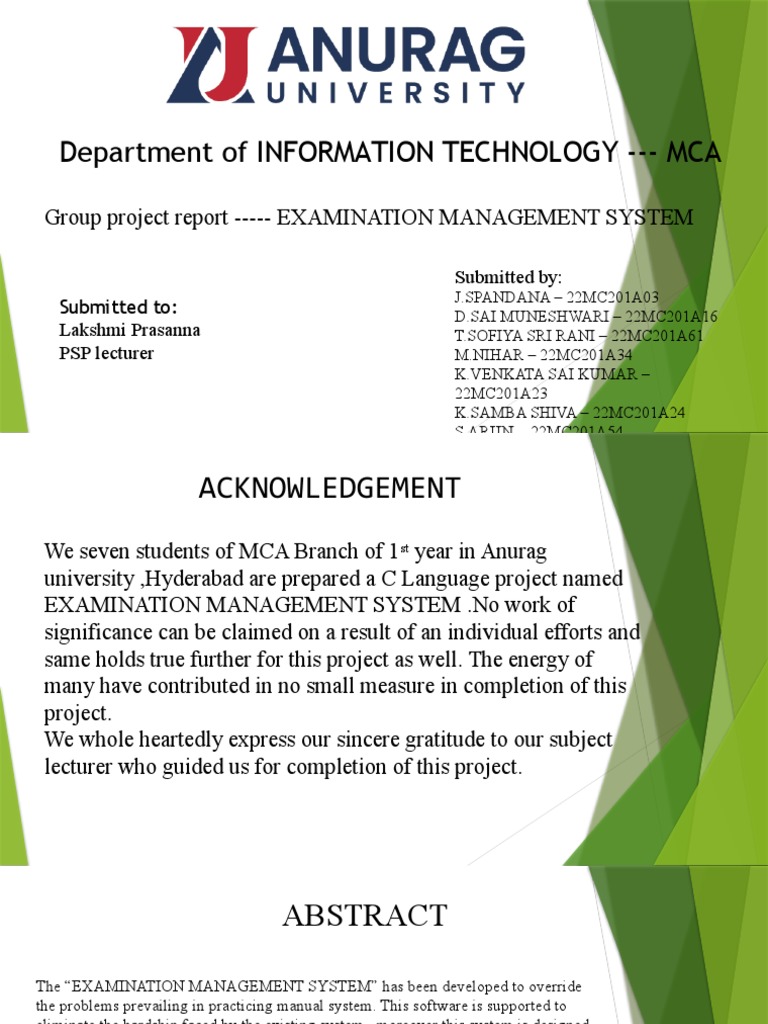 Exam Management System - Power Point | PDF | Test (Assessment) | Automation