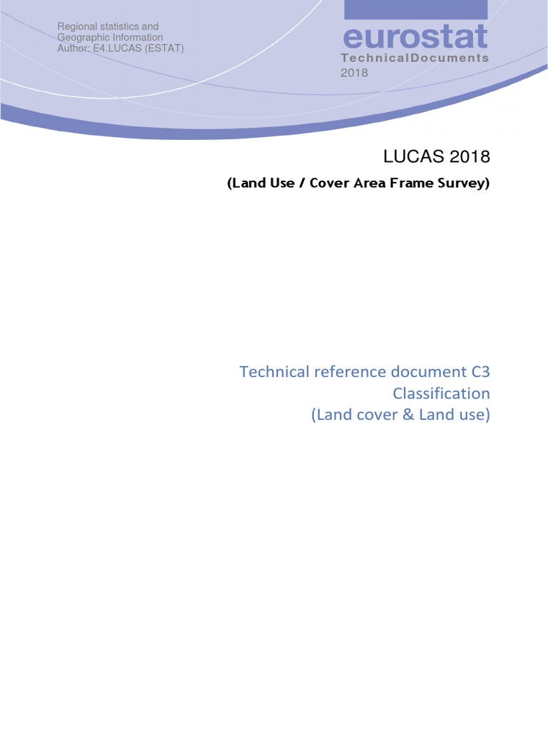 LUCAS2018 C3 Classification | PDF | Vegetables | Botany