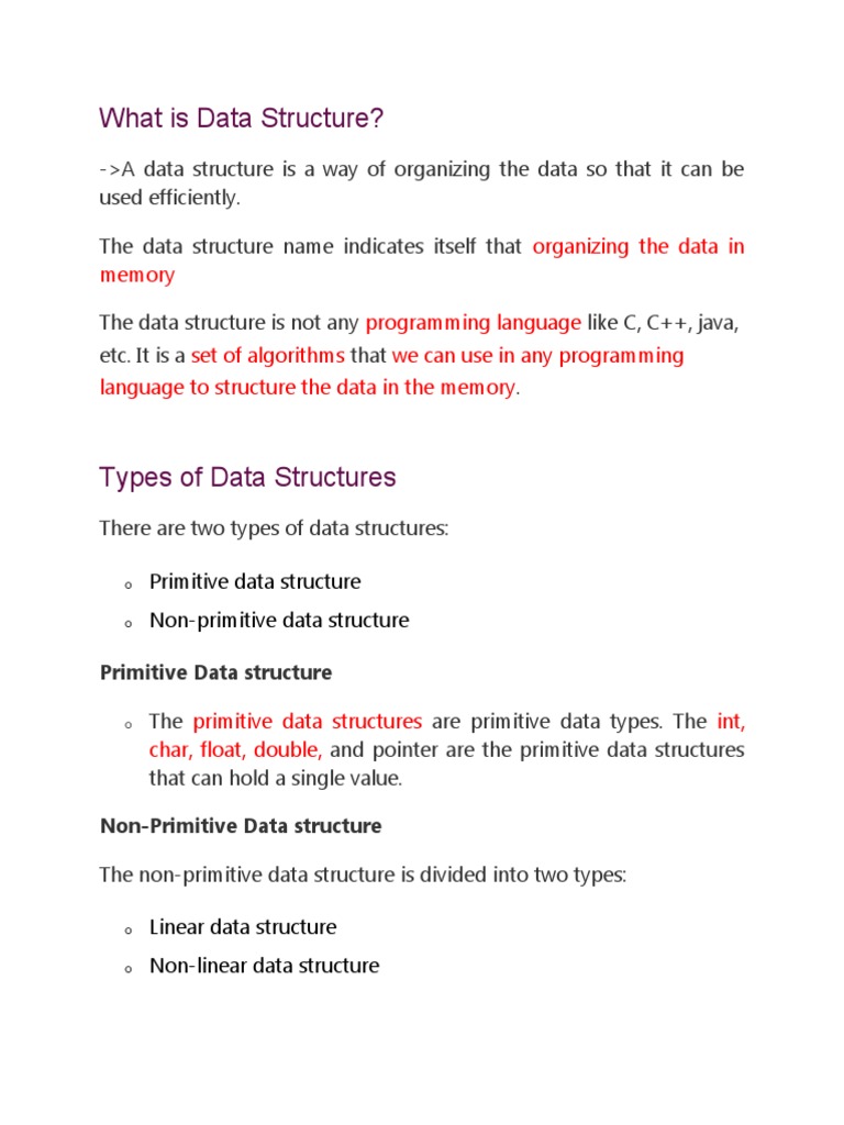 Data Structure Pdf Array Data Structure Queue Abstract Data Type 
