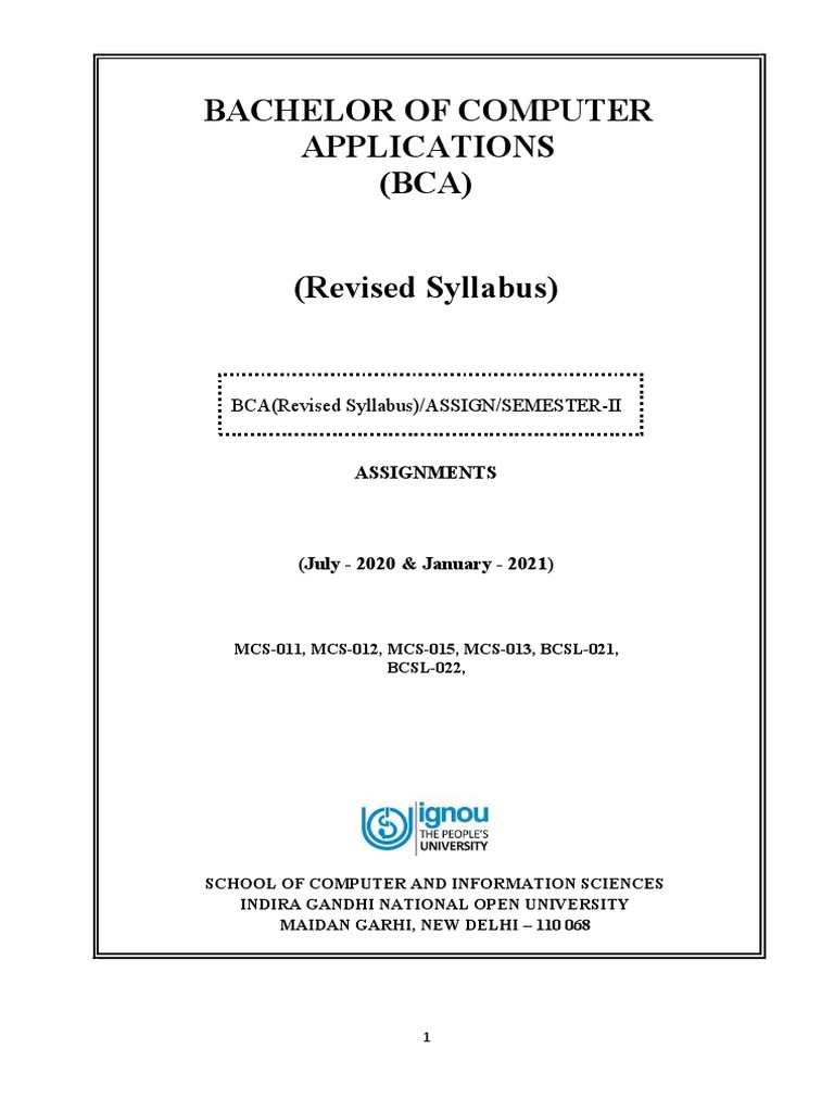 Semester - II | PDF | Computer Program | Programming