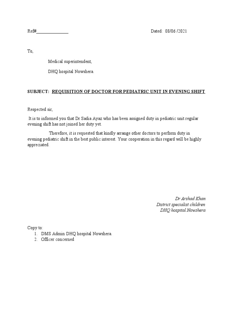 Letter To Ms 1 | PDF