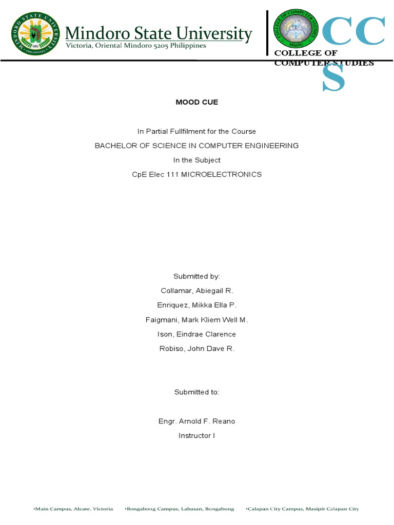 Mood Cue | PDF | Servomechanism | Capacitor