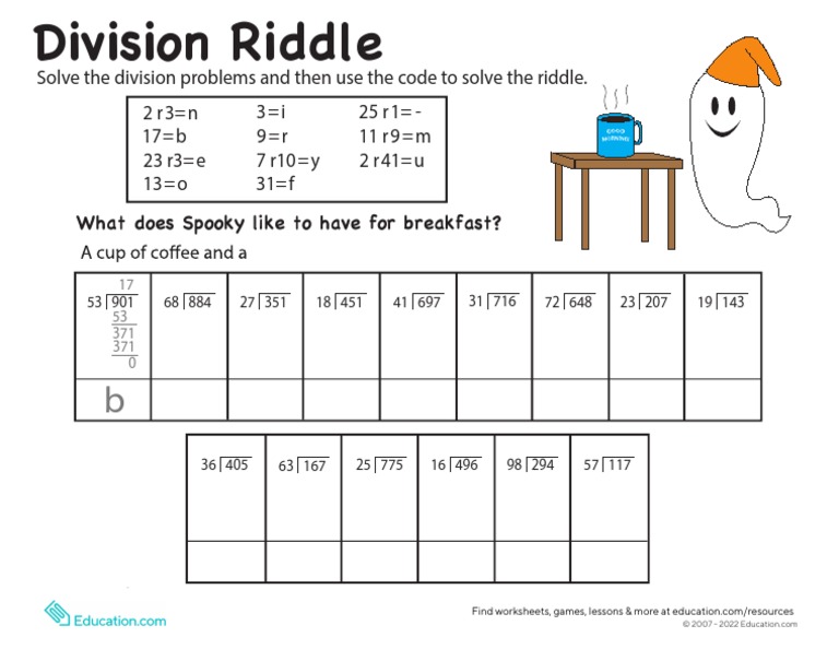 Division Riddle | PDF