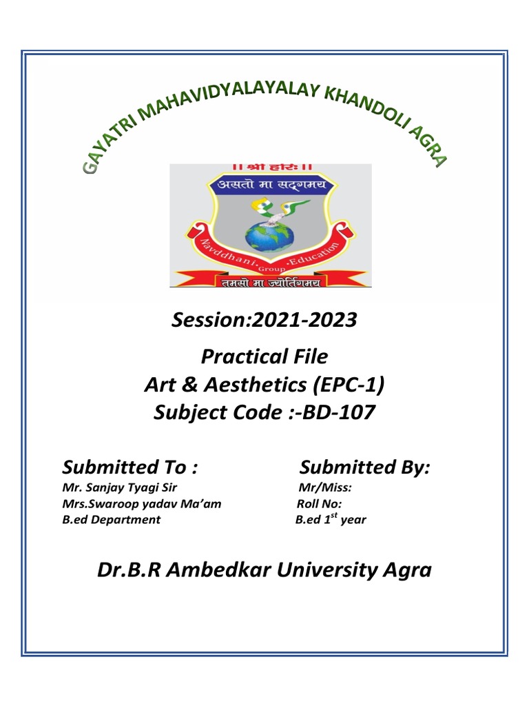 Epc 1 | PDF | Art | Science & Mathematics