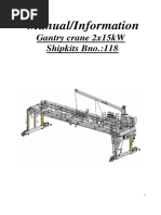Manual Davit Crane | PDF | Pipe (Fluid Conveyance) | Pump