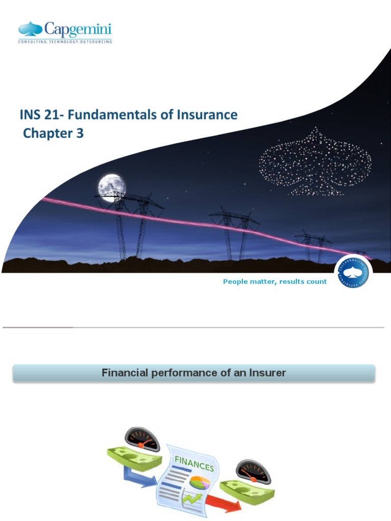 INS 21 Chapters 3-Insurer Financial Performance | PDF | Insurance | Expense