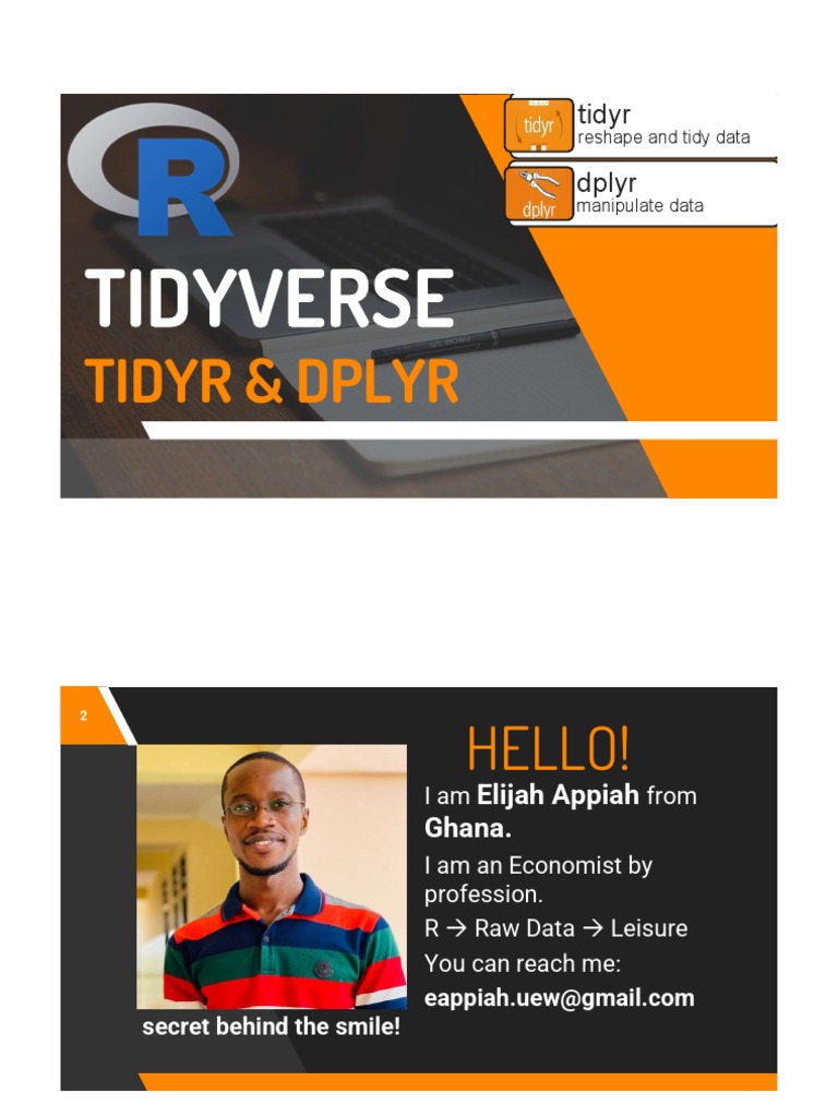 Tidyverse - tidyr and dplyr | PDF | Applied Mathematics | Computing