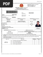 Admit Card Template | PDF | Computing