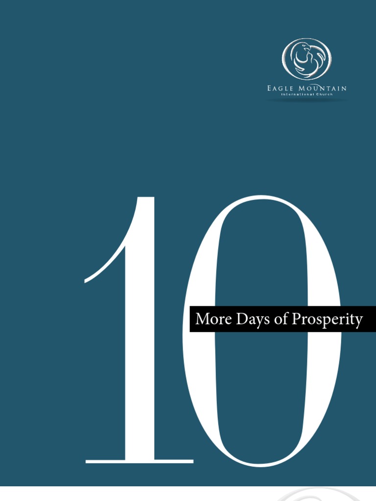 George Pearsons - 10 More Days of Prosperity (Eagle Mountain ...