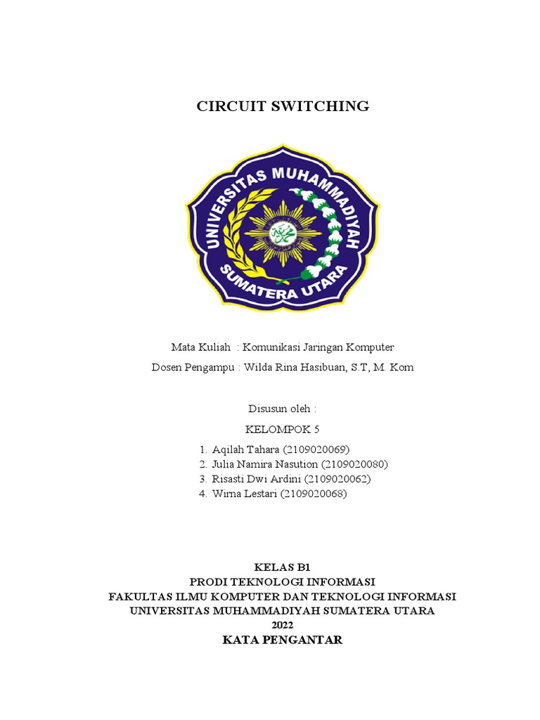 Kelompok 5 Circuit Switching | PDF