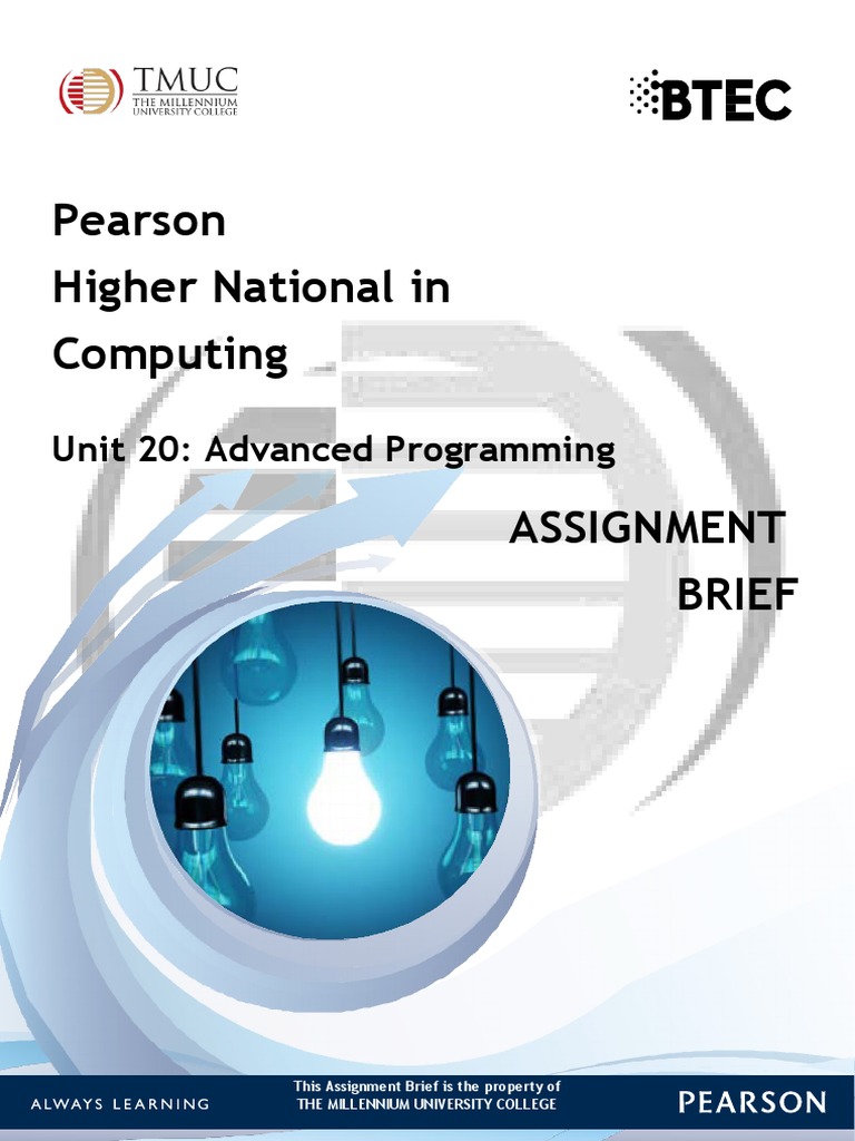 Unit 20 Assignment Pdf Unified Modeling Language Object Oriented Programming