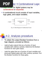 Lecture2 Chapter4 - BCD To Excess-3 Code Converter Design | PDF | Arithmetic | Mathematical Logic