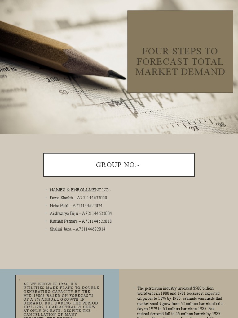 4 Steps To Forecast Total Market Demand | Download Free PDF | Forecasting | Economic Growth