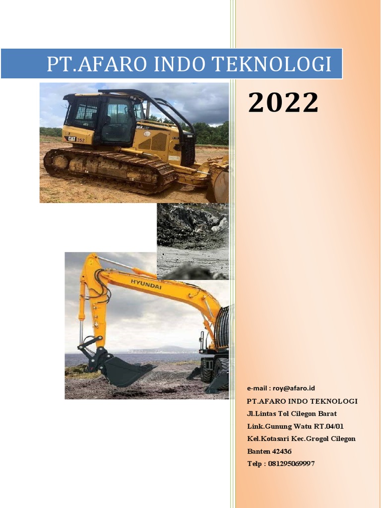 Company Profile Alat Berat | PDF