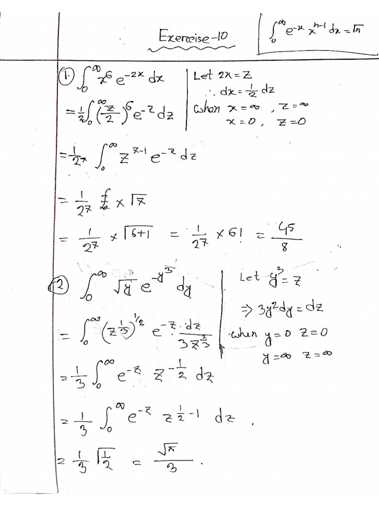 Gamma Function Pdf