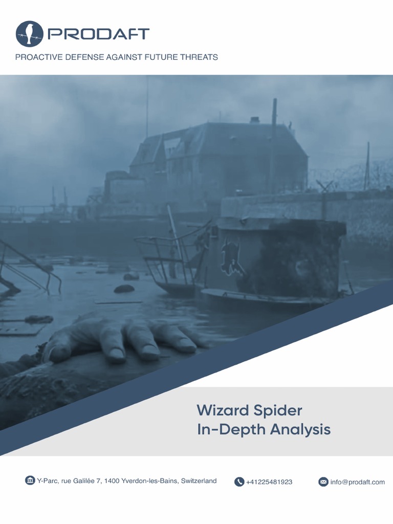 (WS) Wizard Spider Group In-Depth Analysis | PDF | Ransomware | Malware