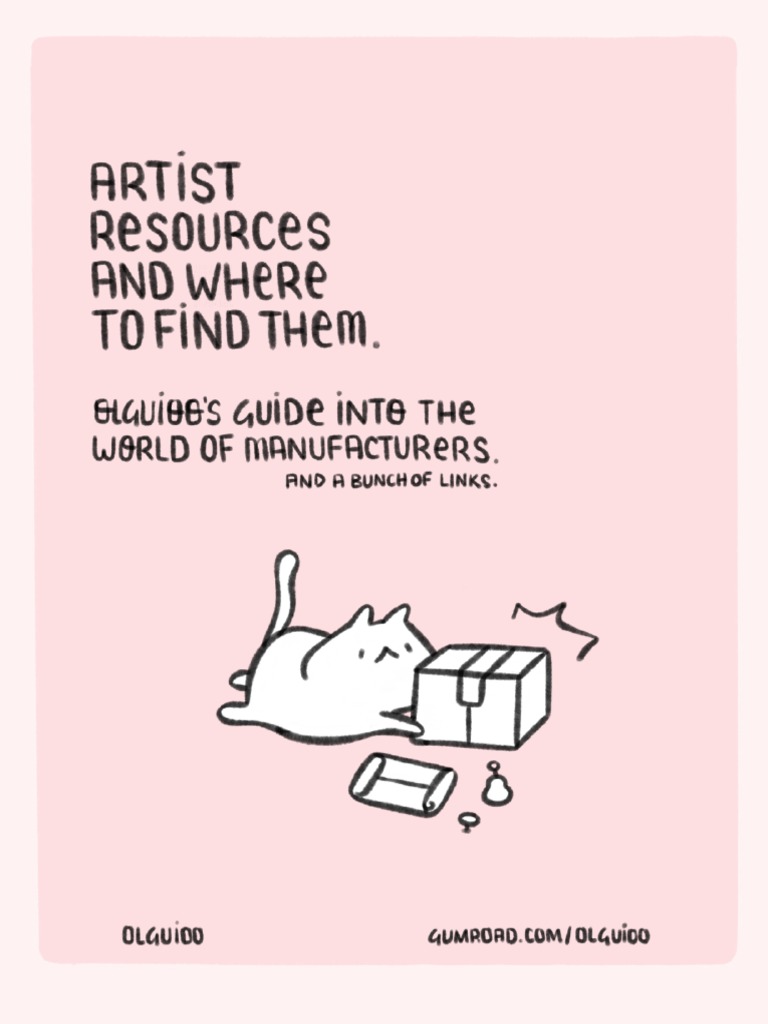 Olguioo - Artist Resources - 1.1 - EN | PDF | Postcard