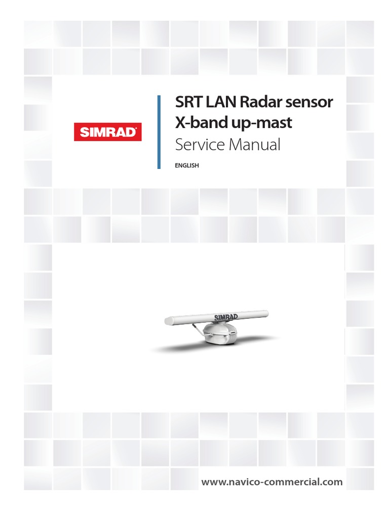 R5000 SRT LAN Radar Sensor X Band Up Mast SM en 988 12292 005 W | PDF ...